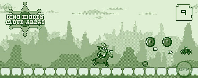 2-bit Cowboy im Video: Ein Platformer im Gameboy-Look ⋅ iphone-ticker.de