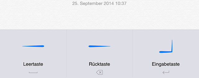 iOS 8 Tastaturen: Handschrifterkennung mit „MyScript“ – Infos zum ...