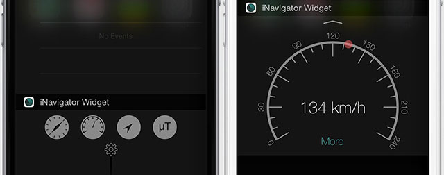 iNavigator: Universal-App mit Widget zeigt iPhone-Sensordaten ⋅ iphone ...